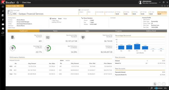 Debt Collection Software - Wincollect - CRM Software - Customer ...